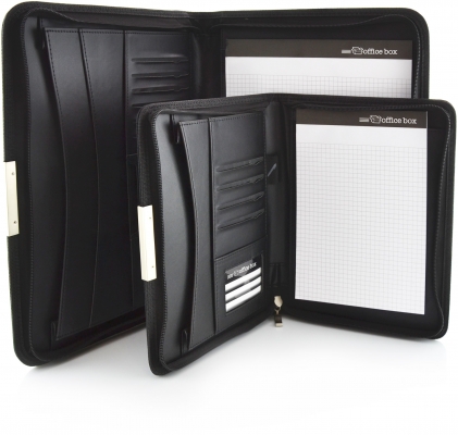 Mapa tip proiect Office box, piele ecologica, A5 - BNB