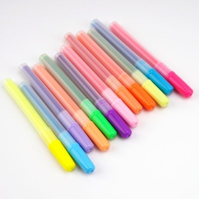 Rezerva textmarker retractabil Writech Pastel - BNB