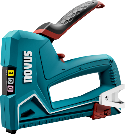 Capsator profesional tip tacker Novus J-51, capsare cu sarma plata ...