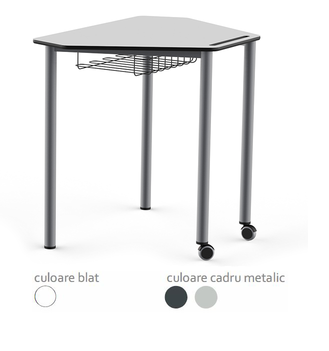 Masa modulara scolara Delta H52 pentru clasa zero - BNB