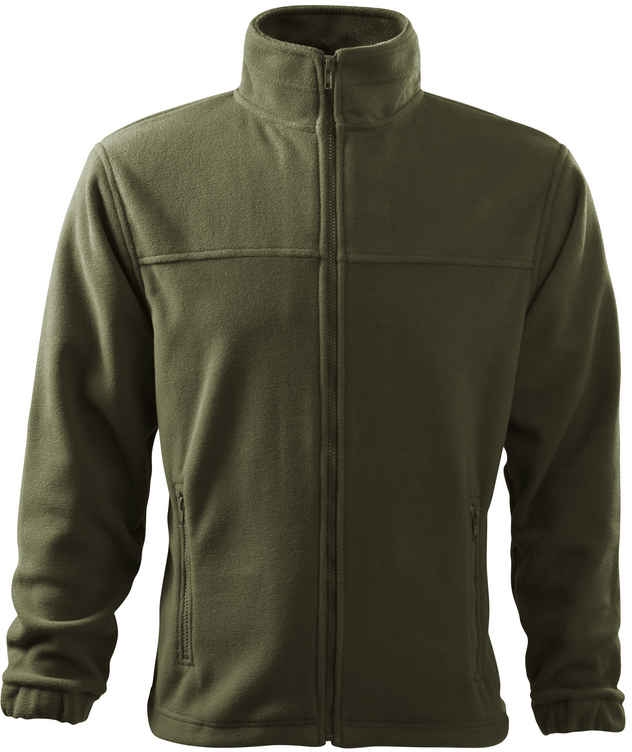 Jacheta fleece pentru barbati, 280 g/m2, military, Rock Safety - BNB