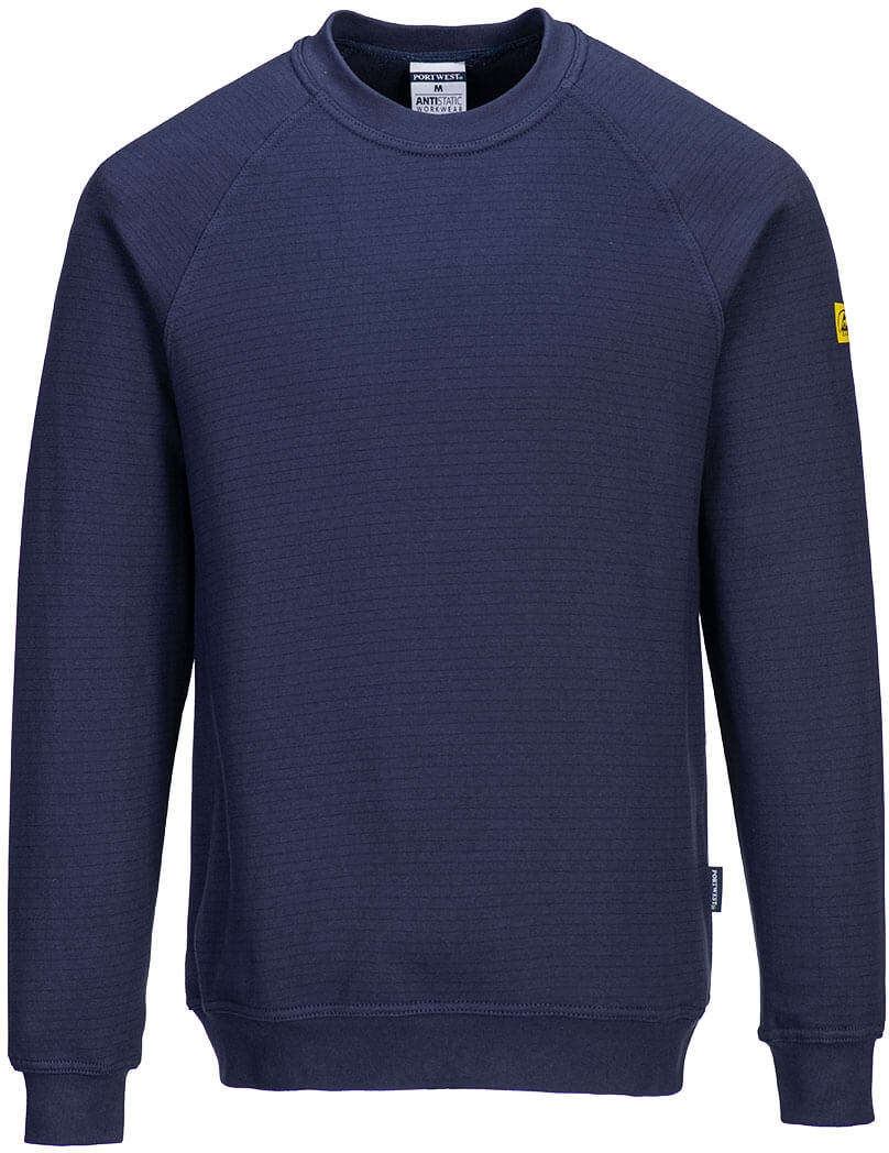 Hanorac ESD antistatic, navy, regular, Portwest - BNB