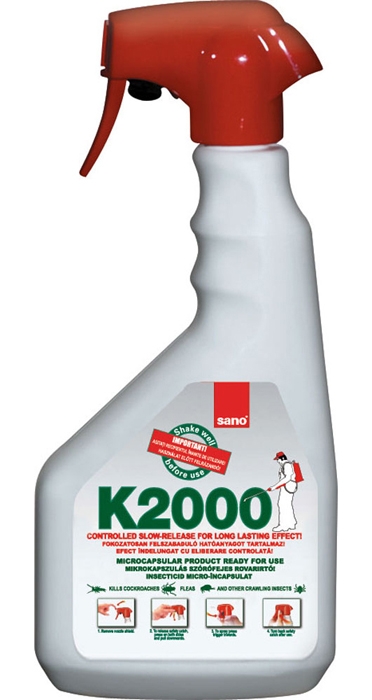 Spray insecticid impotriva insectelor taratoare Sano, K2000, 750ML - BNB