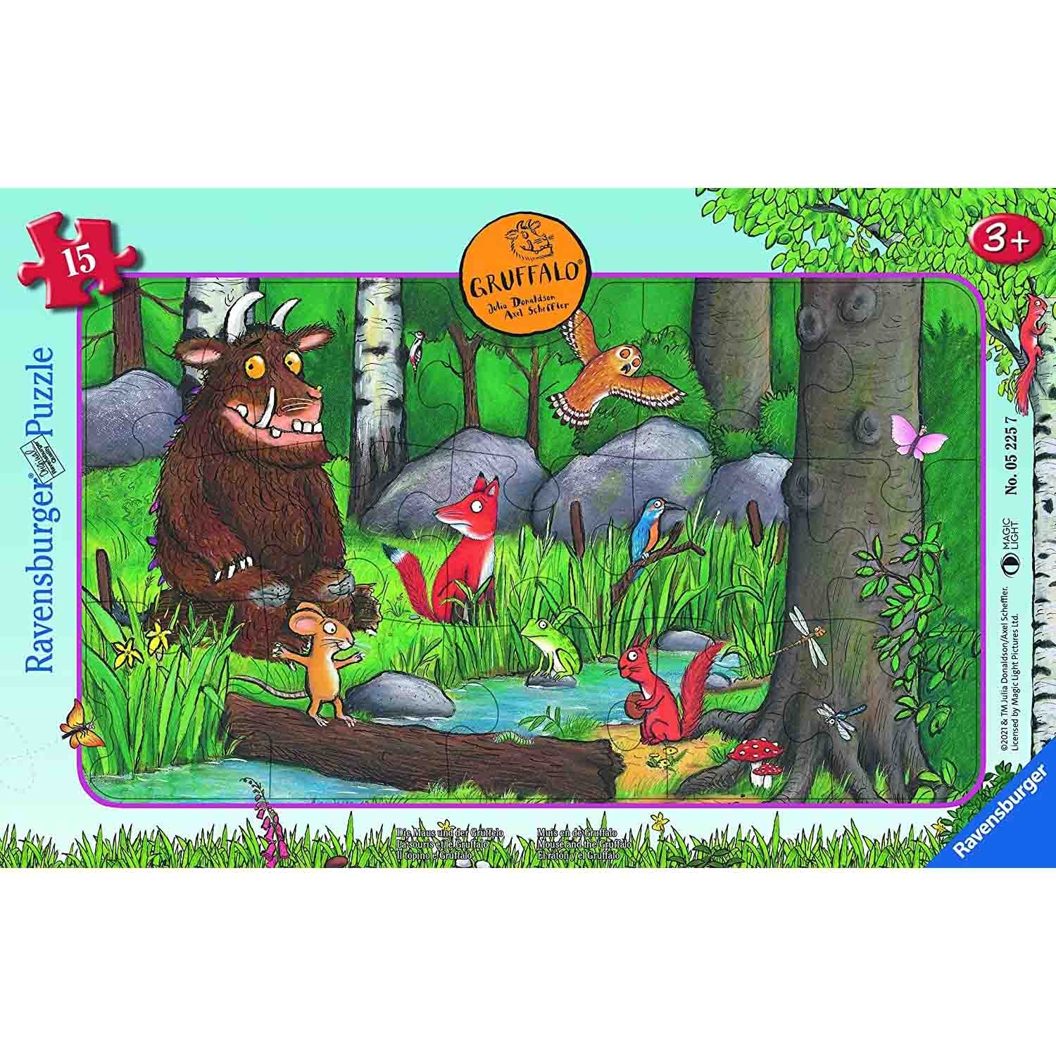 Puzzle Tip Rama Gruffalo, 15 Piese Ravensburger - BNB