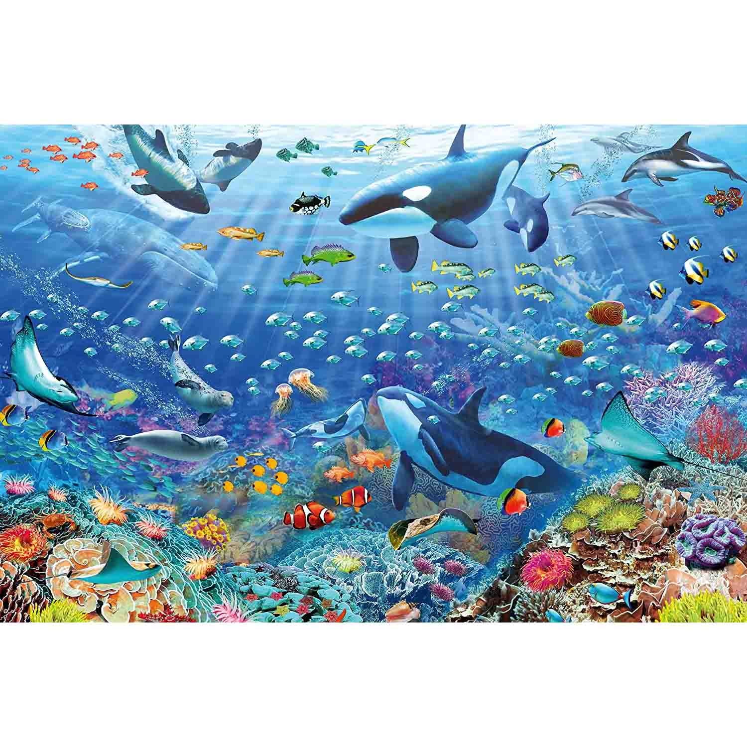 Puzzle Lumea Subacvatica Colorata, 3000 Piese Ravensburger - BNB