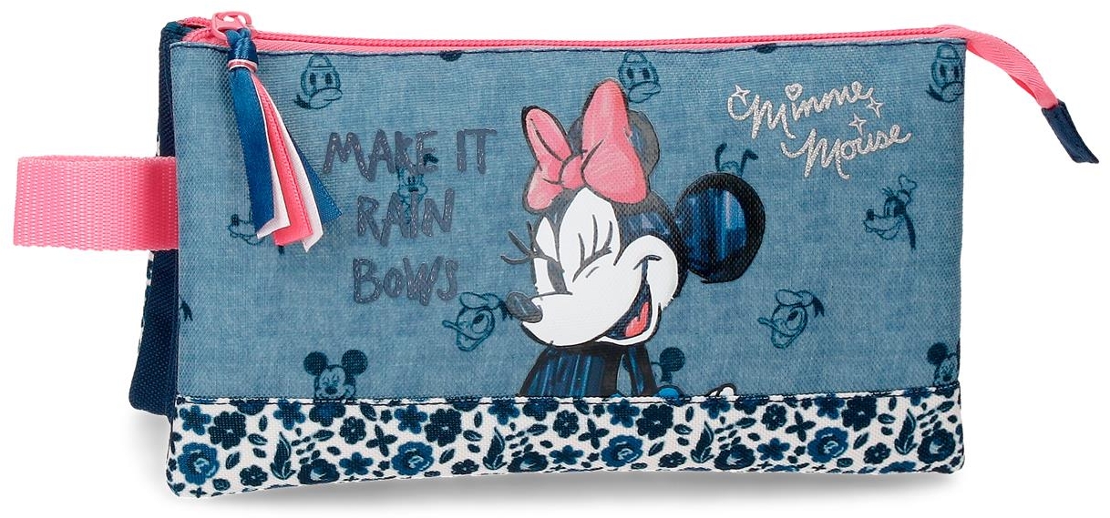 Penar fete, 3 compartimente, Disney, Minnie Mouse Make it Rain Bows - BNB