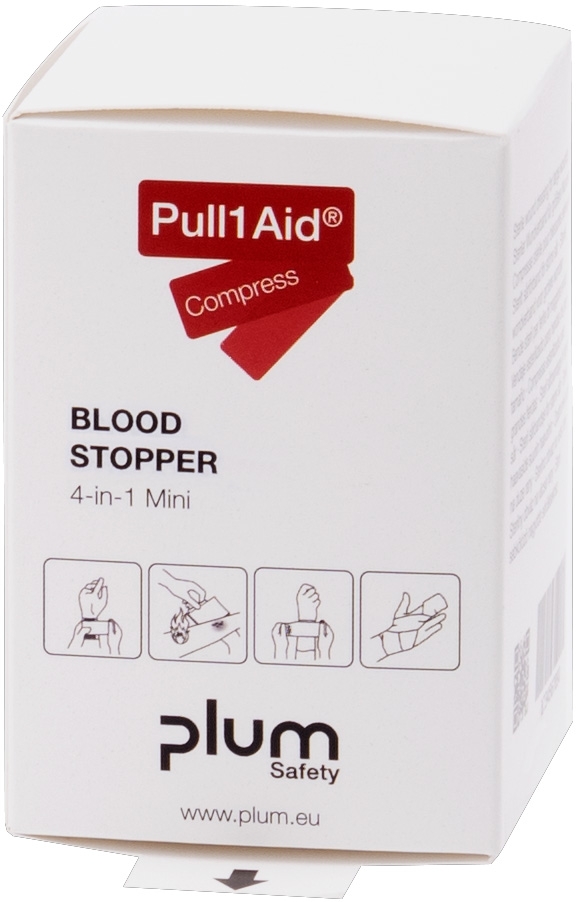 Pansament Pull 1Aid Blood Stopper 4 in 1 Mini, Plum - BNB