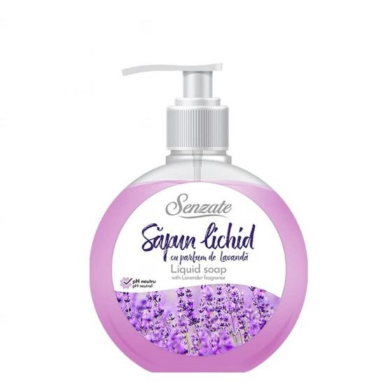 Sapun lichid 500 ml Lavanda Senzate - BNB