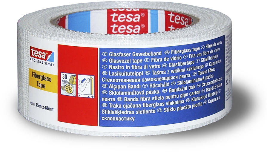 Banda autoadeziva din fibra de sticla 60101, 48 mm x 45 m Tesa - BNB