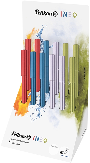 Set Pixuri Ineo Elements, 12 bucati/display, culori asortate, Pelikan - BNB