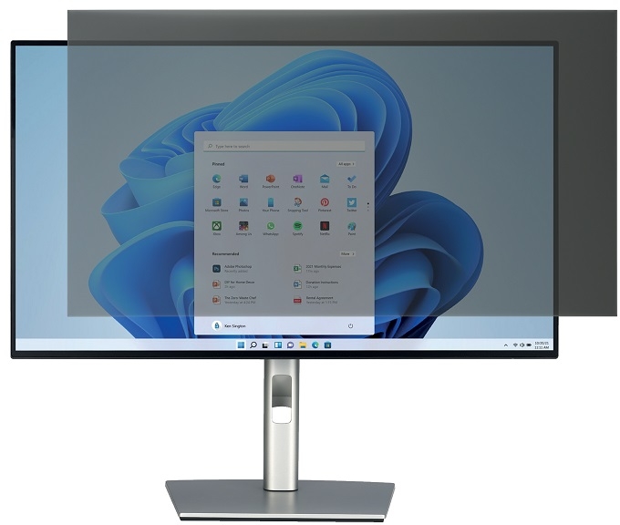 Filtru de confidentialitate Kensington, pentru monitor, 19.0", 16:10, 2 ...