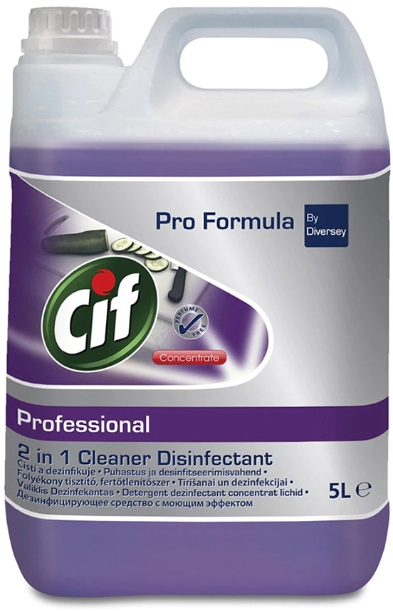 Detergent Dezinfectant 2in1 Concentrat Lichid 5l CIF Pro Formula - BNB
