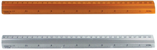 Rigla metal 30 cm Centrum - BNB