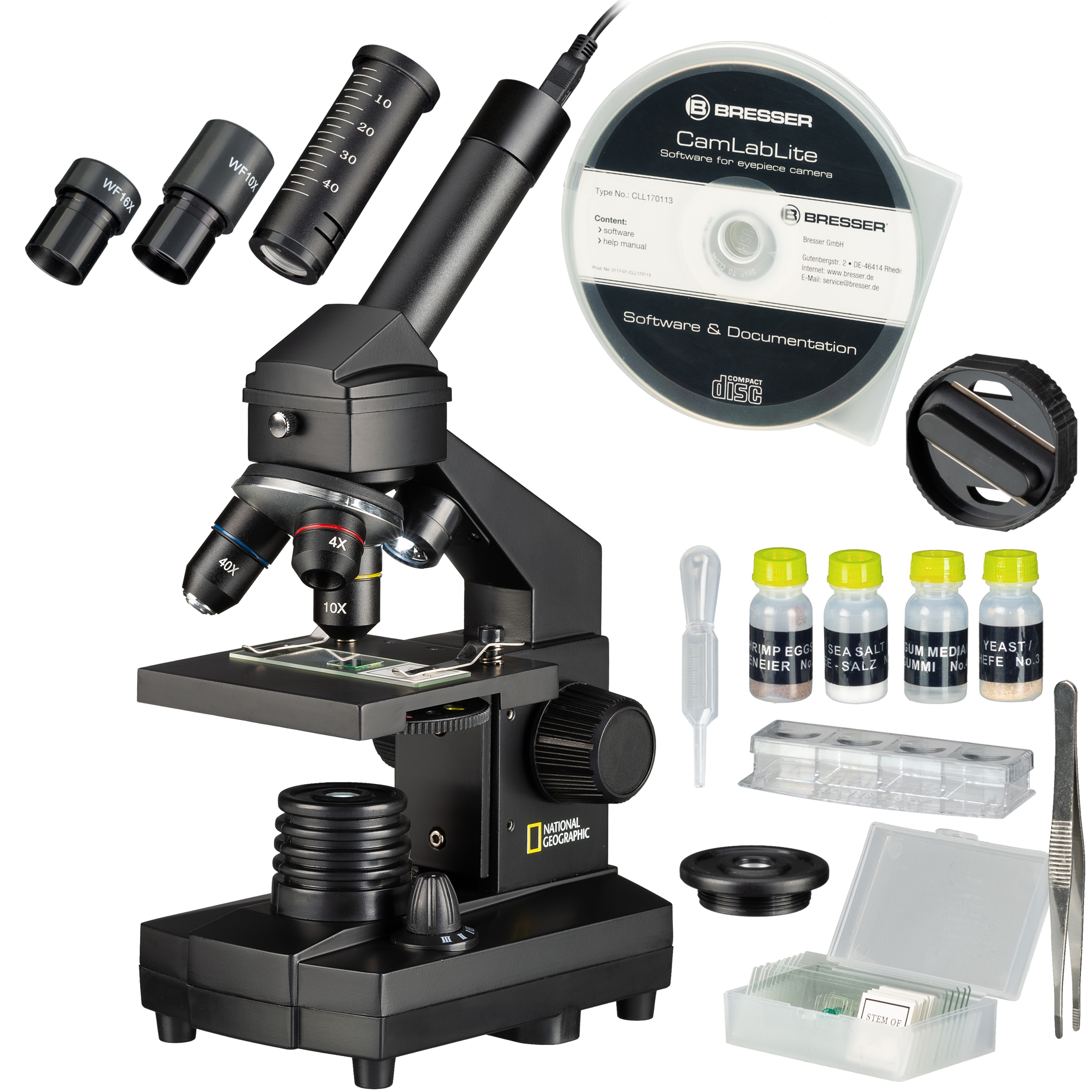 Microscop Digital 40x-1024x National Geographic Bresser - BNB