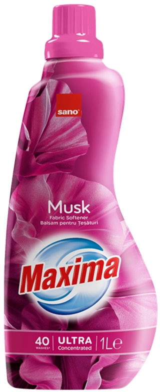 Balsam rufe Sano, Musk Maxima, Ultra, 40 spalari, 1L - BNB