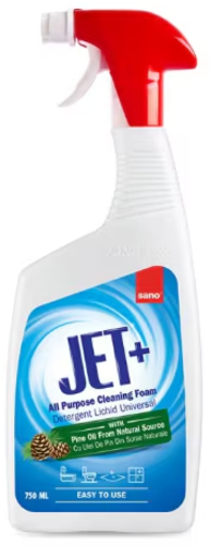 Detergent Universal Sano Jet spuma cu ulei de pin natural 750ml - BNB
