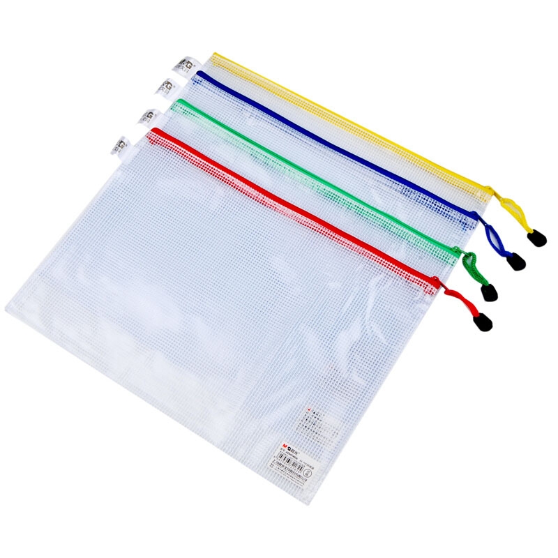 Pungi plastic ziplock, A4, 340 x 240mm, diverse modele, M&G - BNB