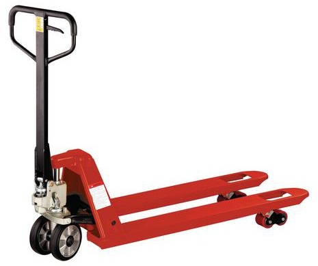 Transpalet, pana la 2500 kg, roti directie din cauciuc - BNB