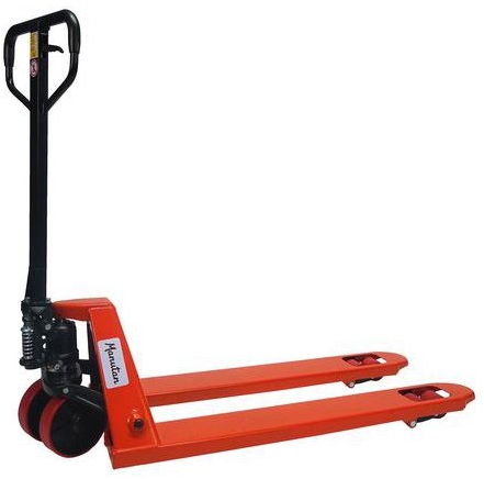 Transpalet Manutan, pana la 2500 kg, roti directie din poliuretan - BNB