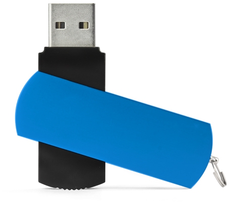 Stick USB personalizabil 8GB albastru ALLU - BNB
