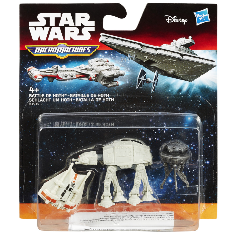 SET 3 FIGURINE MICROMACHINES EPISODUL VII BATTLE OF HOTH HASBRO - BNB