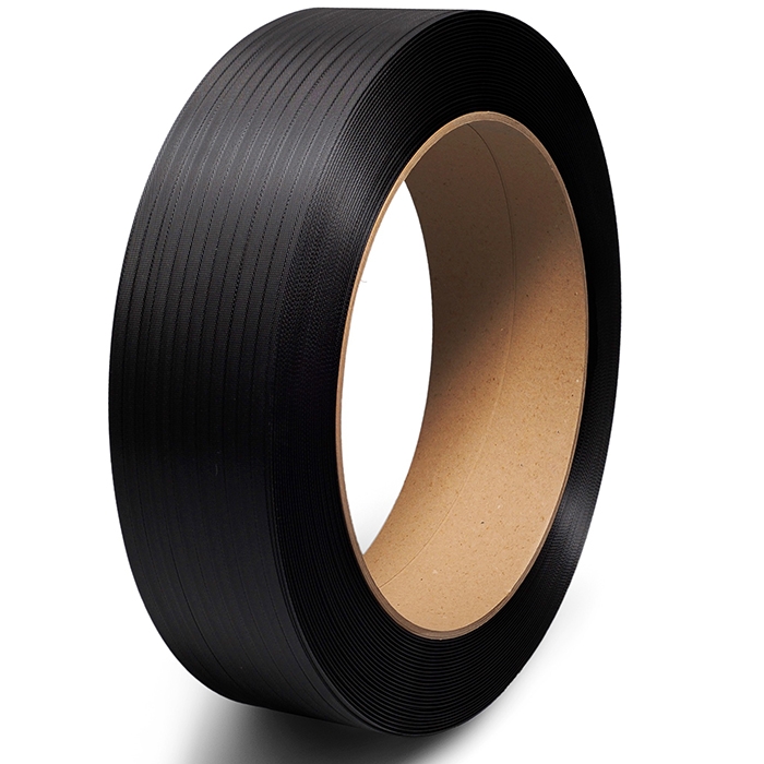 Banda polipropilena 12 mm x 0.5 m negru - BNB