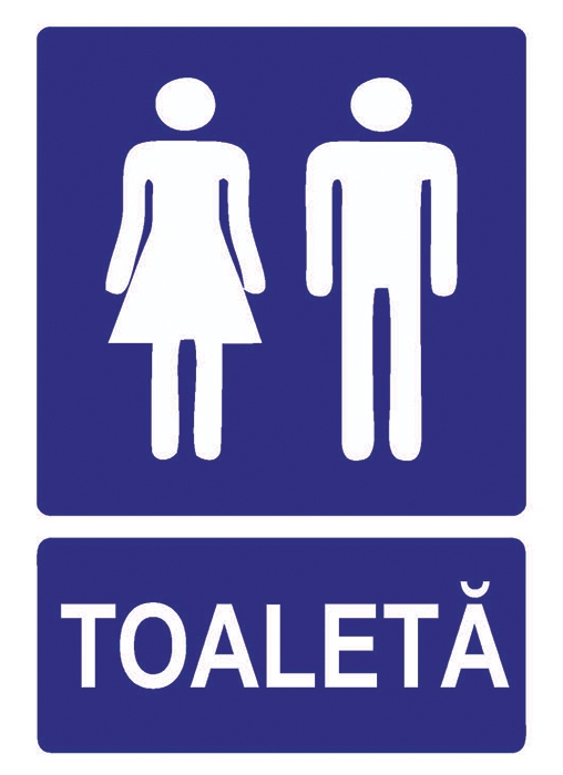 Sticker laminat Toaleta - BNB