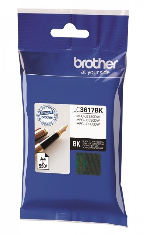 Cartus Black Lc3617Bk Original Brother Mfc-J2330Dw - BNB