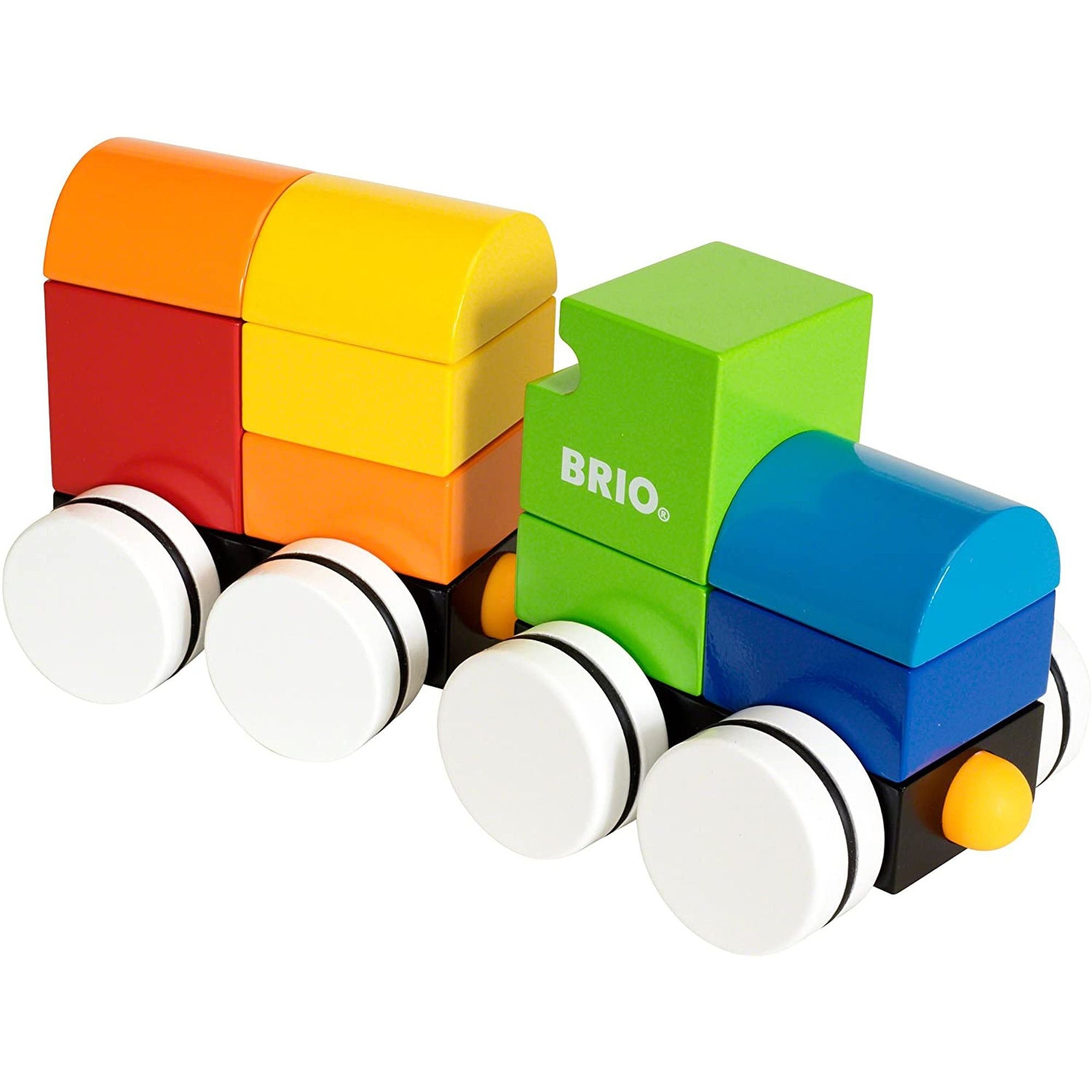 Brio - Tren Magnetic Cu Roti Albe - BNB