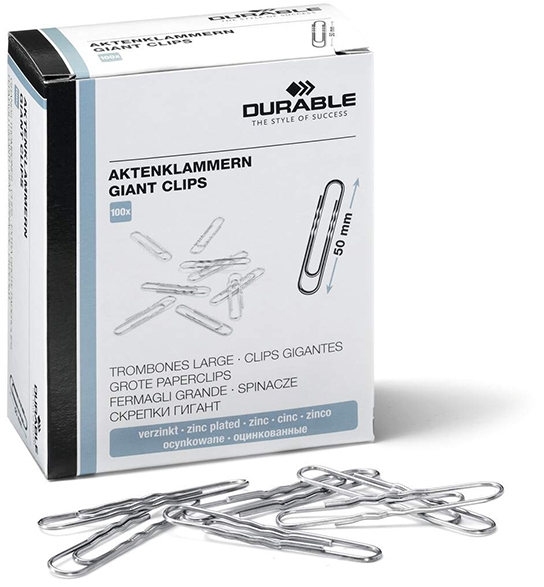 Agrafe 50 mm zincate 100 buc/cutie Durable - BNB