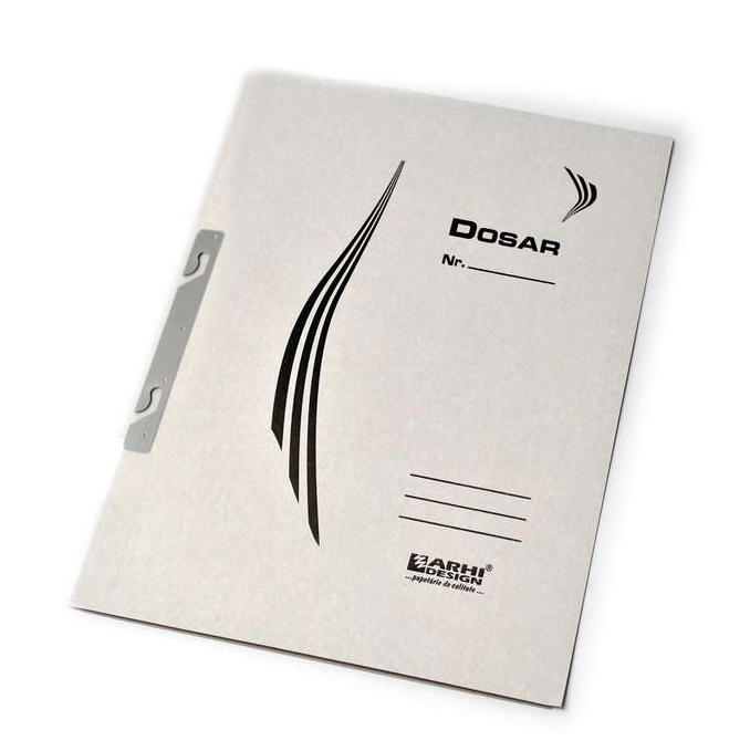 Dosar carton alb, pentru incopciat, coperta 1/1, Arhi - BNB