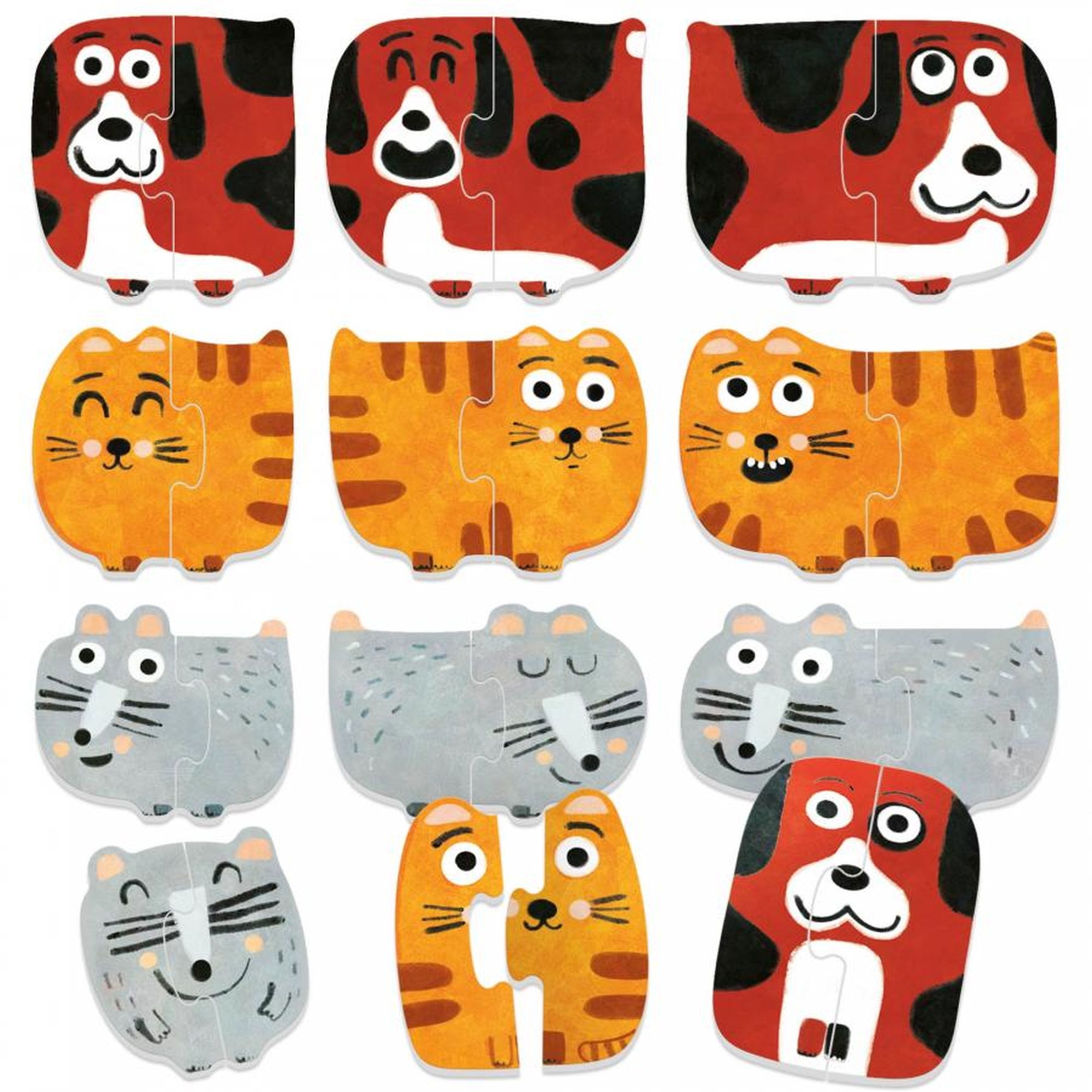 Headu Ecoplay - Puzzle-Uri Progresive - Mic Sau Mare? - BNB