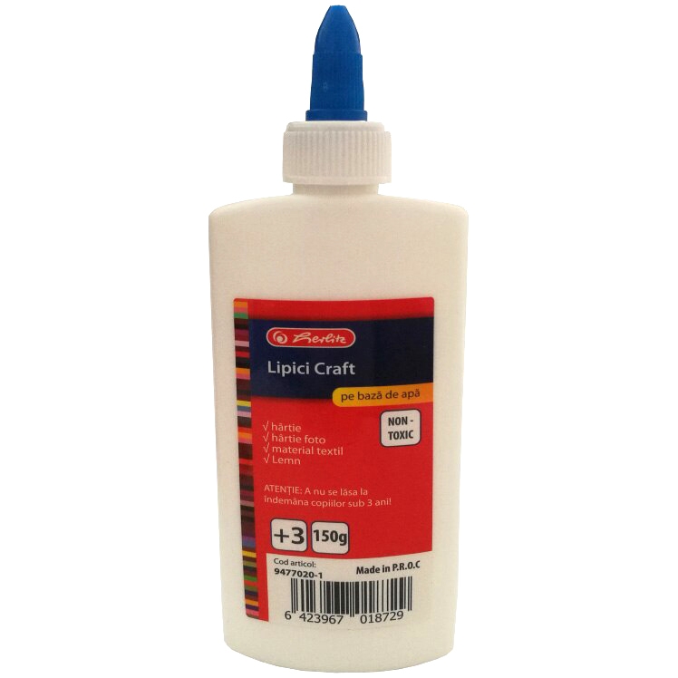 Lipici lichid universal craft, 150 g, Herlitz - BNB