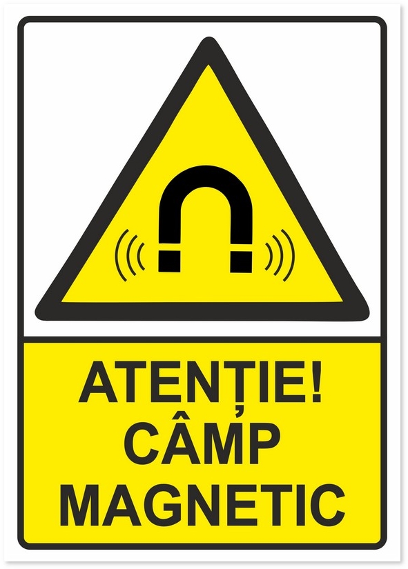 Indicator Atentie camp magnetic, 148x210mm - BNB