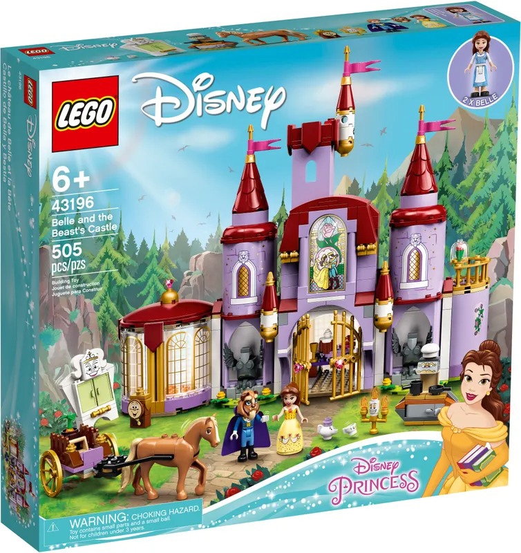 Frumoasa si Bestia la castel 43196 LEGO Disney Princess - BNB