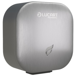 Dispenser Lucart Zenith din otel inoxidabil, pentru hartie igienica ...