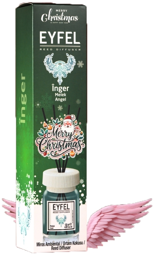 Odorizant de camera Reed difuser EYFEL, angel, 120ml - BNB