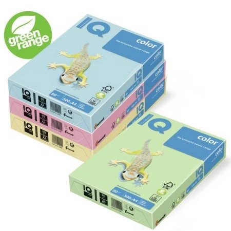 Hartie IQ Color Pastel A4, 80g/mp, 500 coli/top, Mondi - BNB