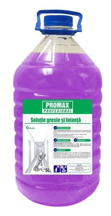 Detergent gresie si faianta, mov, 5 L Promax - BNB