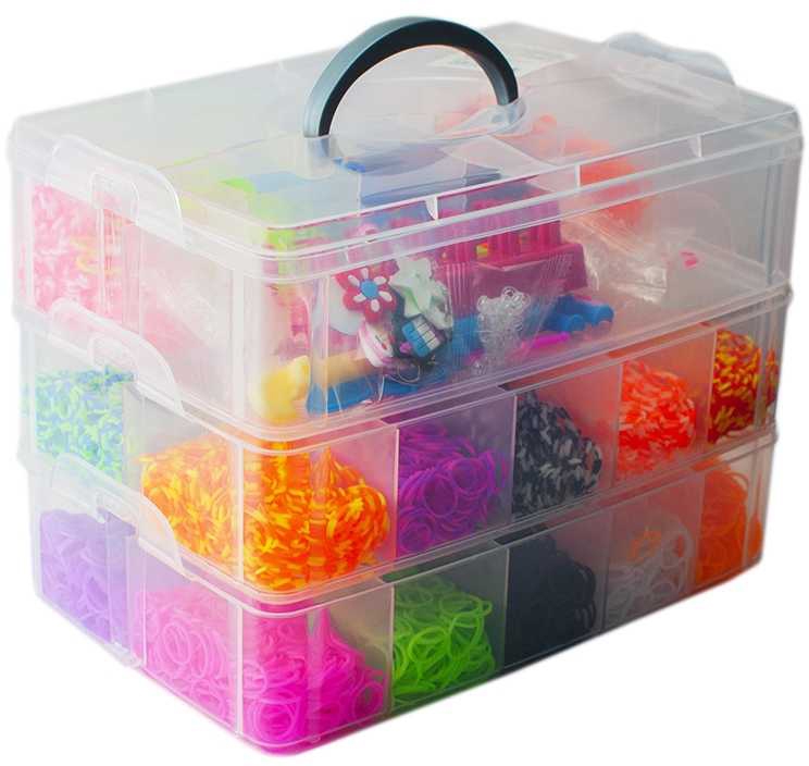 Set creativ de elastice pentru bratari, 9000 piese - BNB