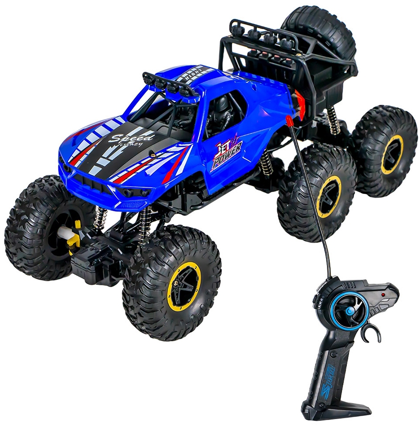 Masina jeep cu telecomanda si 6 roti - BNB