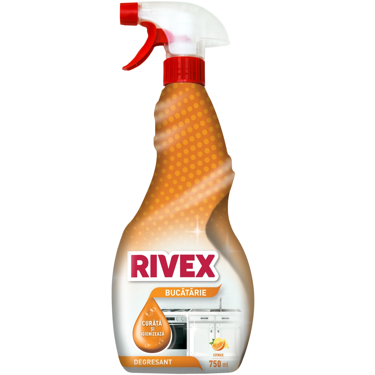 Detergent bucatarie antibacterian 750 ml Rivex - BNB