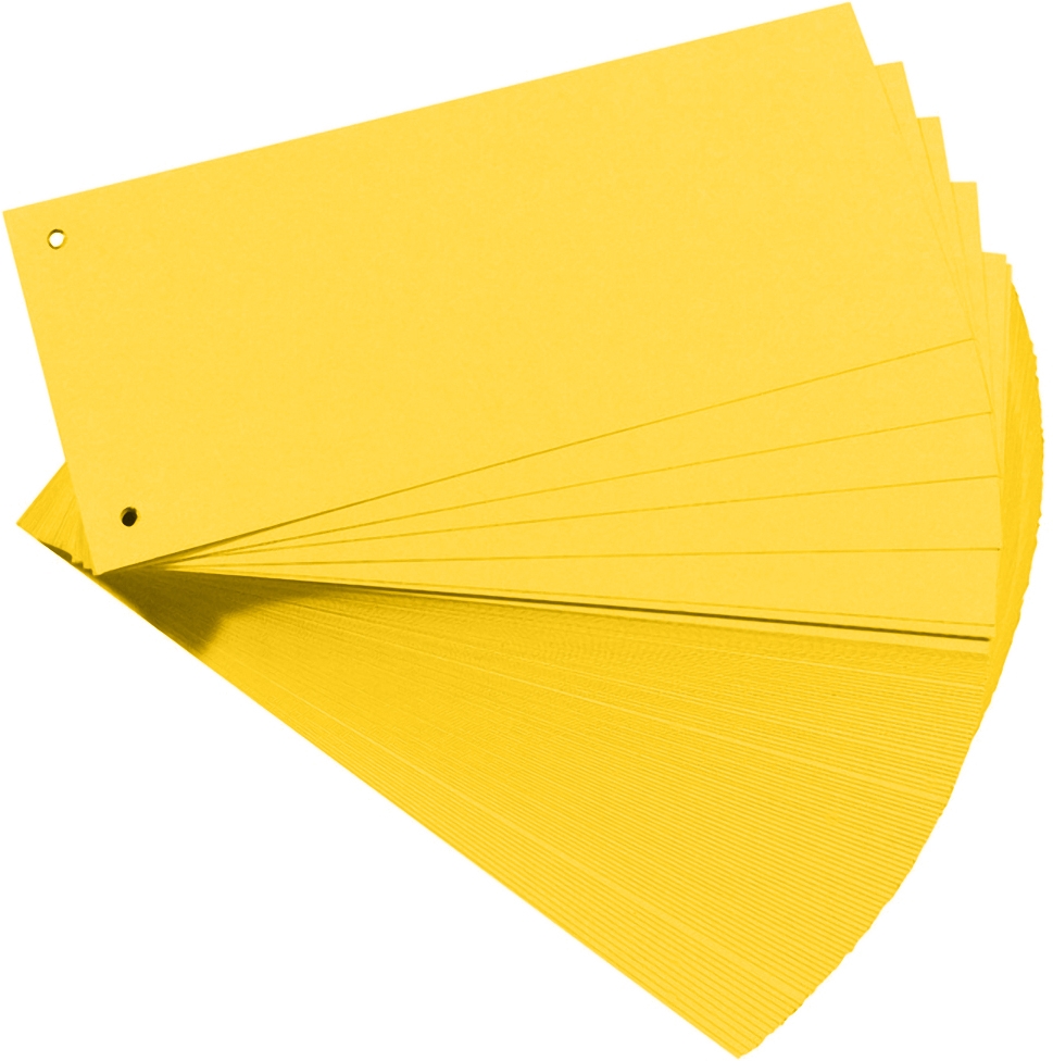 Separator C7 carton 160 gr, galben, 100 buc/set - BNB