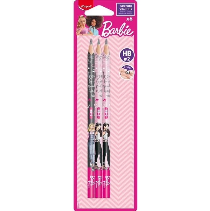 Set creioane, Maped Barbie, 6 buc/set - BNB