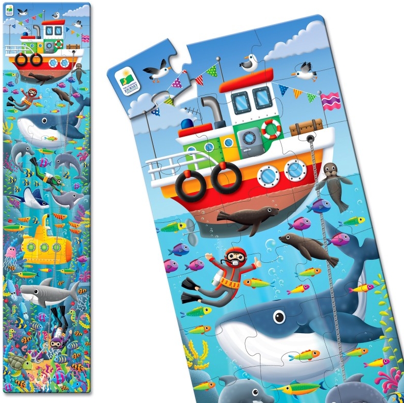 Puzzle Lung De Podea - Lumea Subacvatica The learning journey - BNB