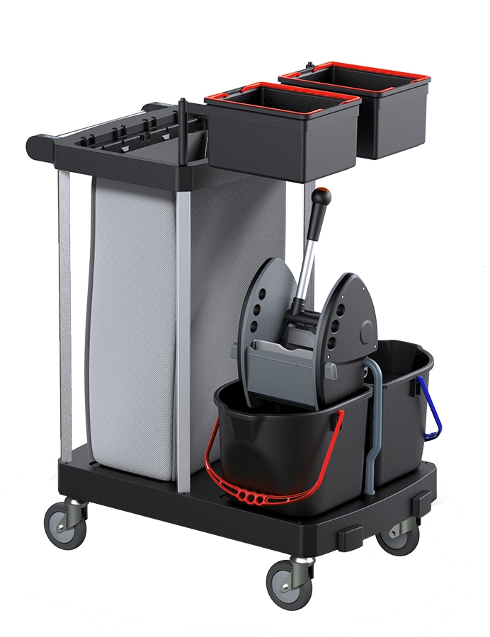 Carucior de mop din plastic reciclat Opera 0.1 R TWT - BNB