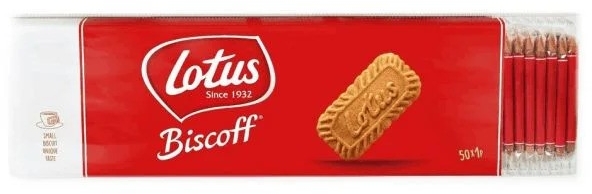 Lotus Biscuiti Caramelizati Biscoff pentru cafea, ambalati individual ...