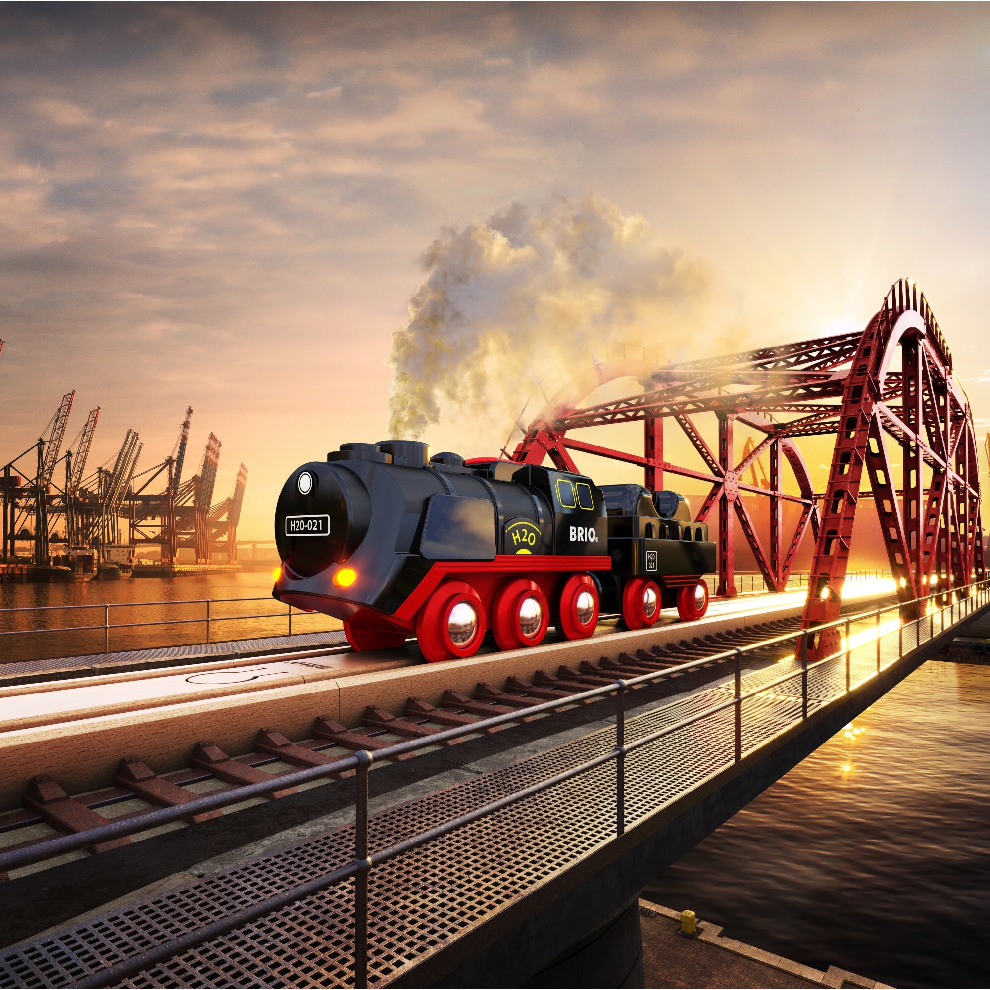 Brio - Tren Negru Cu Baterii - BNB