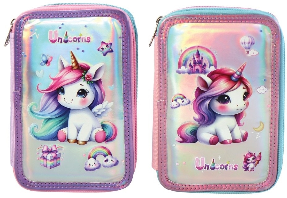 Penar S-Cool 3 fermoare, Fancy Unicorn, diverse modele - BNB