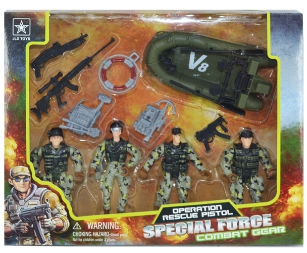 Play set armata cu barca de jucarie, Special Force - BNB